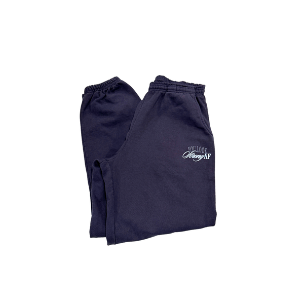 You Look Strong Navy Joggers